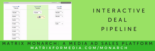 Meet Matrix Monarch: Interactive Deal Pipeline